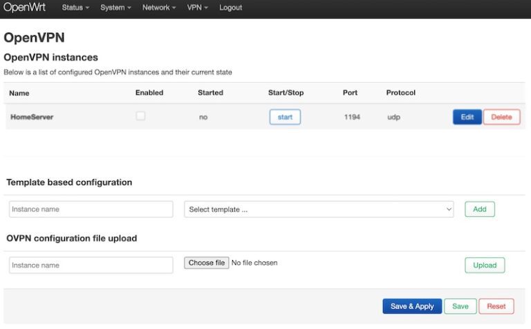 Simple configuration OpenWRT as a VPN server – DIY Ideas