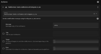 Home Assistant Telegram integration – DIY Ideas