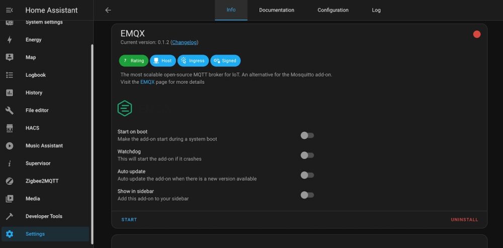EMQX integration with Home Assistant and Zigbee2MQTT – DIY Ideas