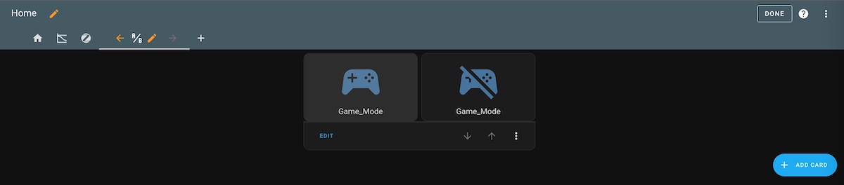 State Depended Icons on Home Assistant Dashboard with Standard Cards ...